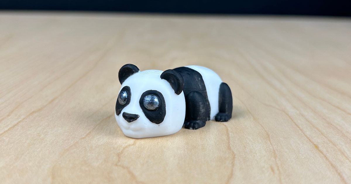 Panda Fidget by Built_Over_Bot | Printables Store