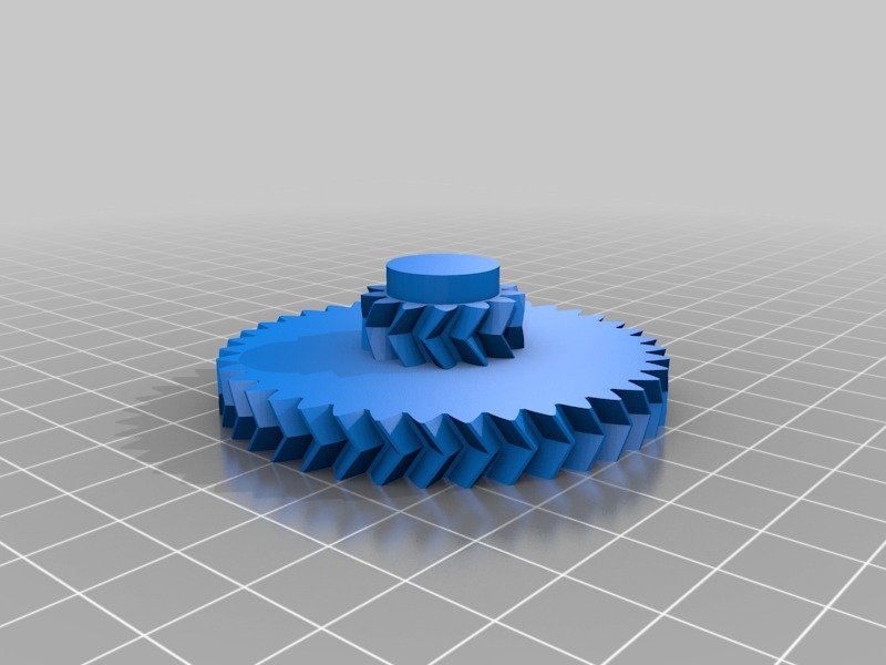 Parametric 27 to 1 Gearset, with OpenSCADable gears by MakerBlock ...