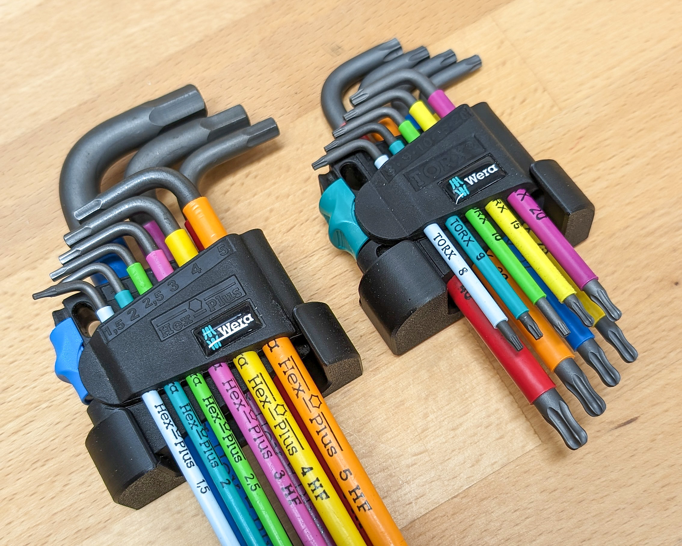 Wera Hex-Plus and Torx Alan Keys Holder by kerngebiet | Download free ...