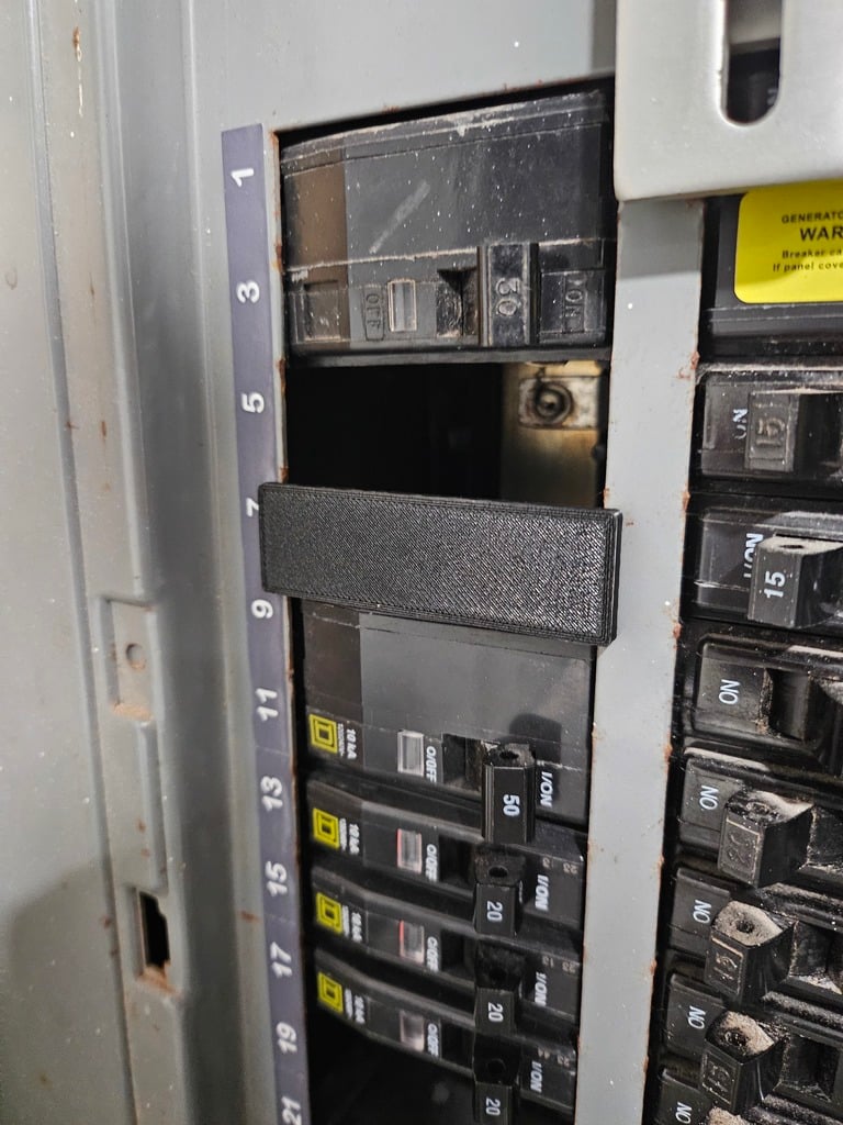 Electrical Panel Filler by JKA STUDIOS | Download free STL model ...