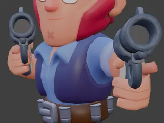 Colt - Brawl Stars by GoatGamez | Download free STL model | Printables.com