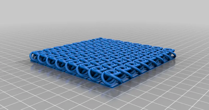 NASA Chainmail - Printable! by Damien Sullins | Download free STL model ...
