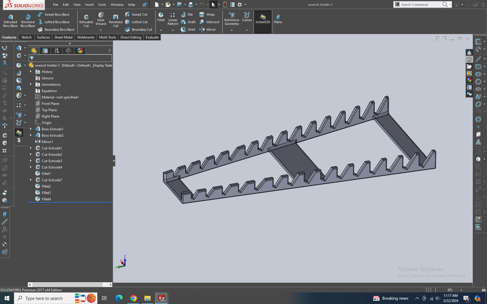 wrench organizer by brenden hofer | Download free STL model ...