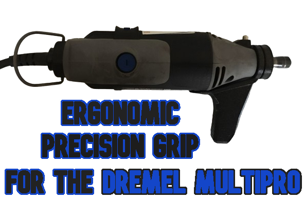 Ergonomic Dremel Precision Grip by 1bzdds | Download free STL model | Printables.com