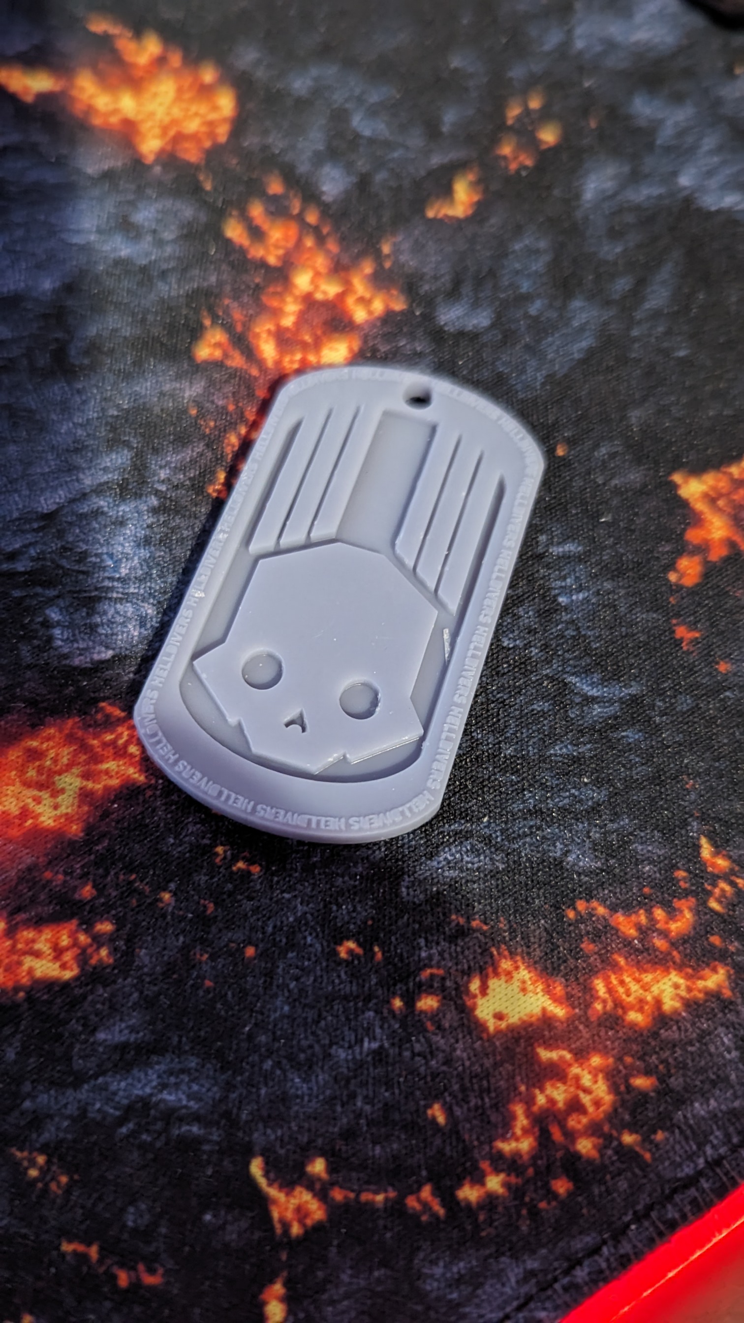 Helldivers dog tag by Ollie7802 | Download free STL model | Printables.com
