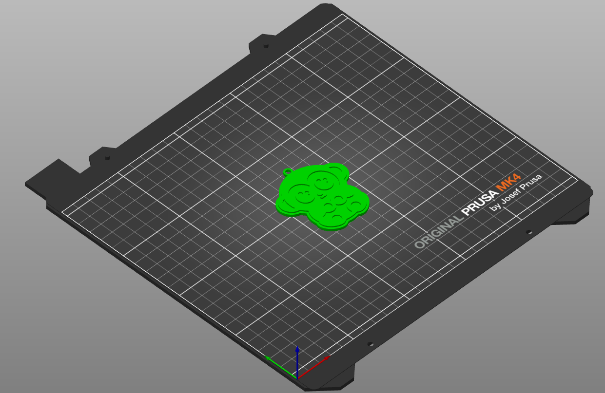 Cute Slow Loris Keychain by FC2M3D | Download free STL model ...