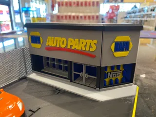 "NAPA Auto Parts" front signage for GigaPenguin Tuner Shop by Brian ...