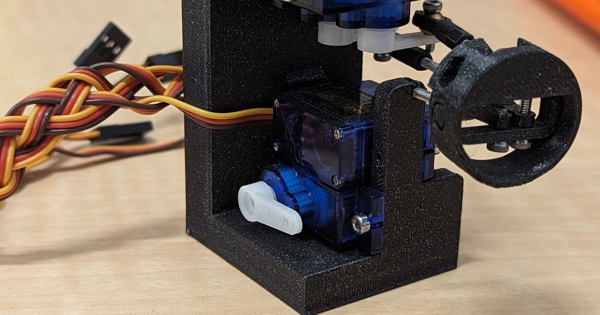 Animatronic Eyes (Singular) by WBDaly98 | Download free STL model ...