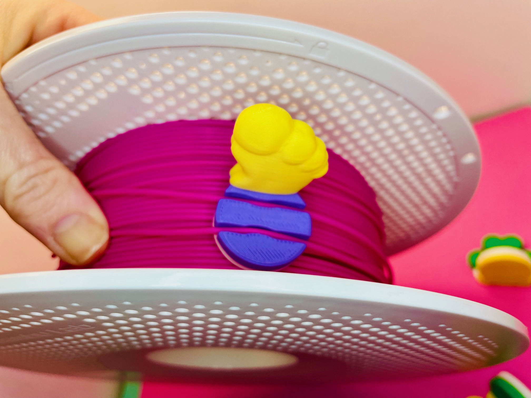Your Friendly Filament Clip: Foot by FunFam3D | Download free STL model ...