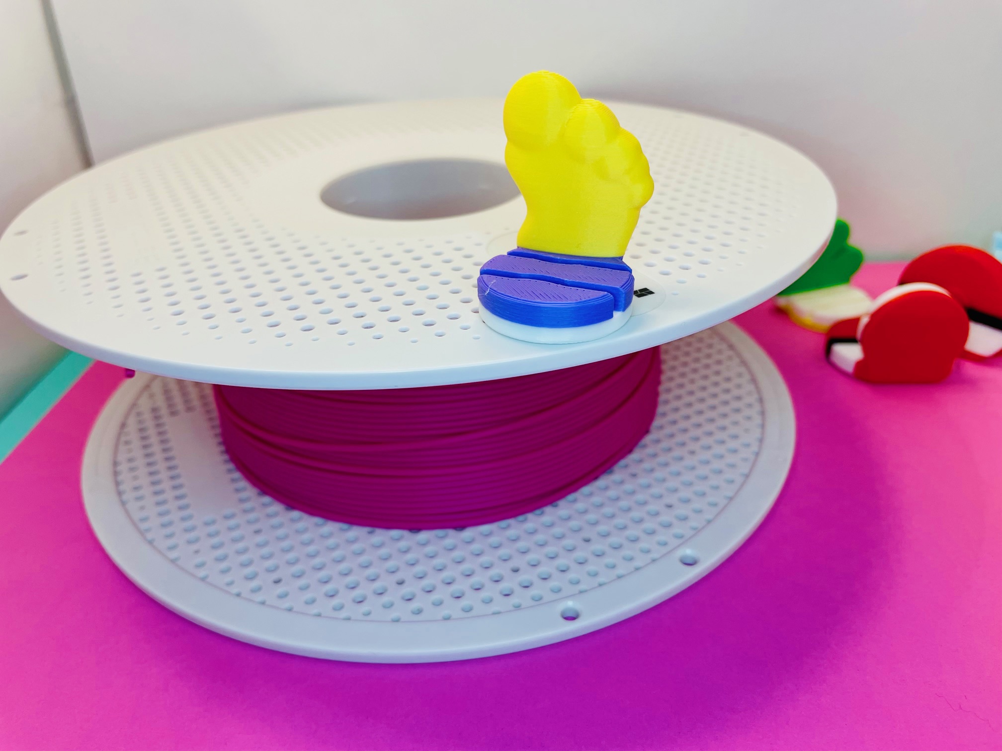 Your Friendly Filament Clip: Foot by FunFam3D | Download free STL model ...