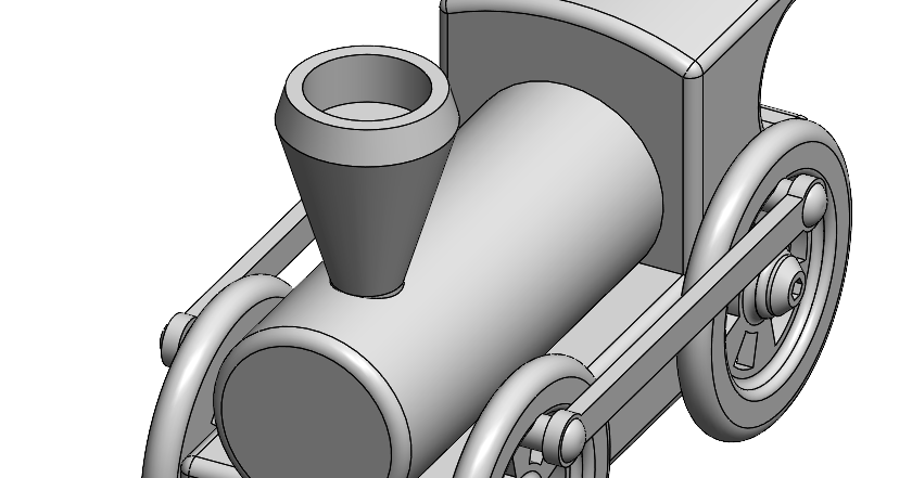 Toy Train Model by WBDaly98 | Download free STL model | Printables.com