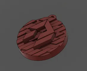 Destiny Hunter Logo Key chain by Luis Suarez | Download free STL model ...