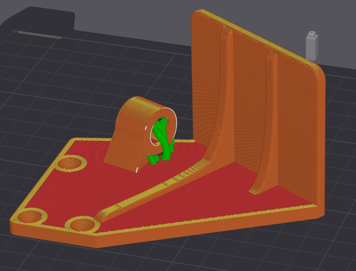 Ender 3 V3 SE KE Gantry Support Horizontal Screen (for Guppy Screen) by ...