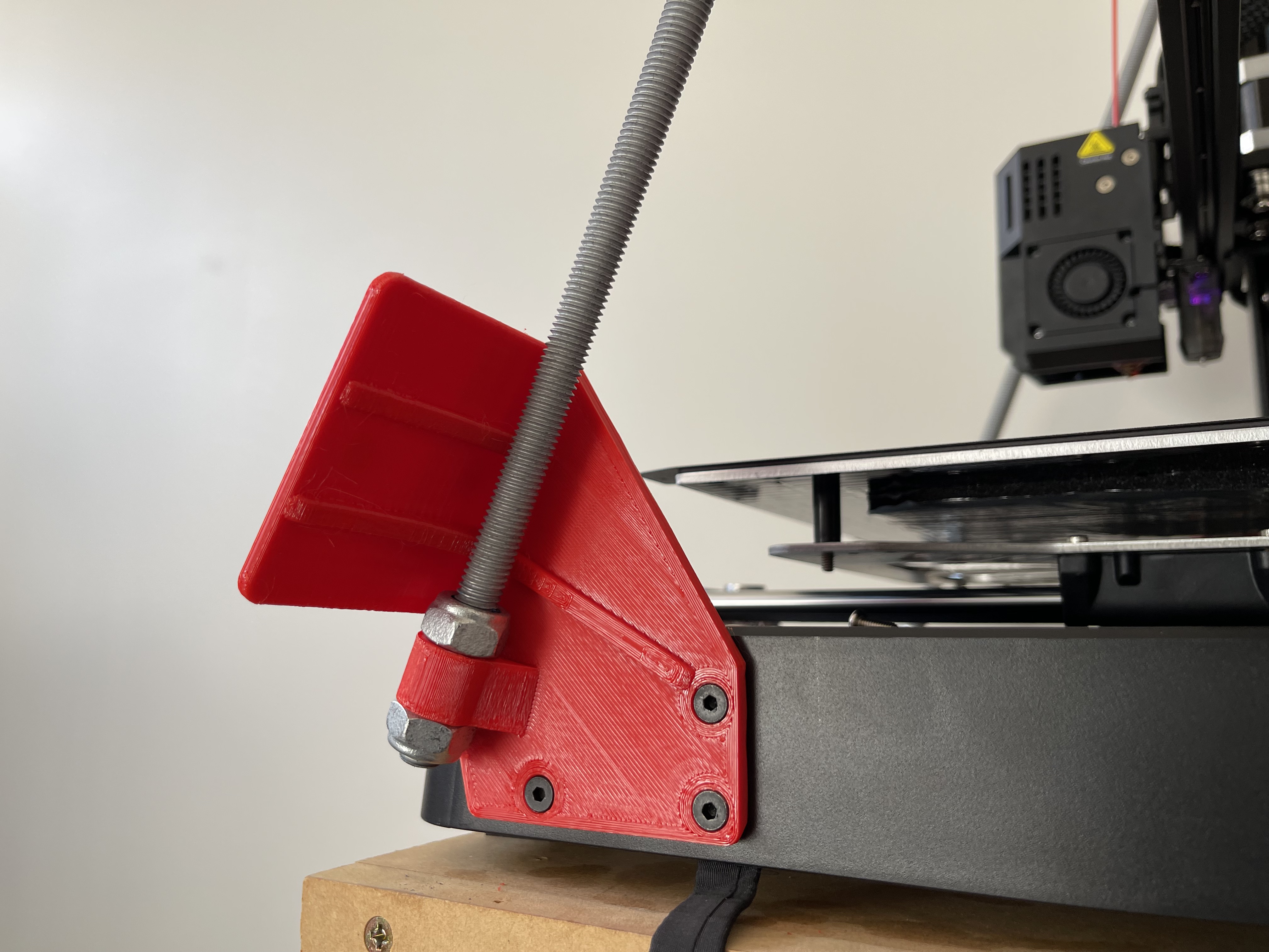 Ender 3 V3 SE KE Gantry Support Horizontal Screen (for Guppy Screen) by ...