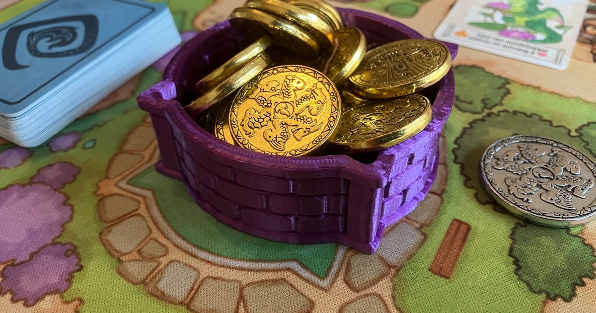 Flamecraft Coin Well by Tox | Download free STL model | Printables.com