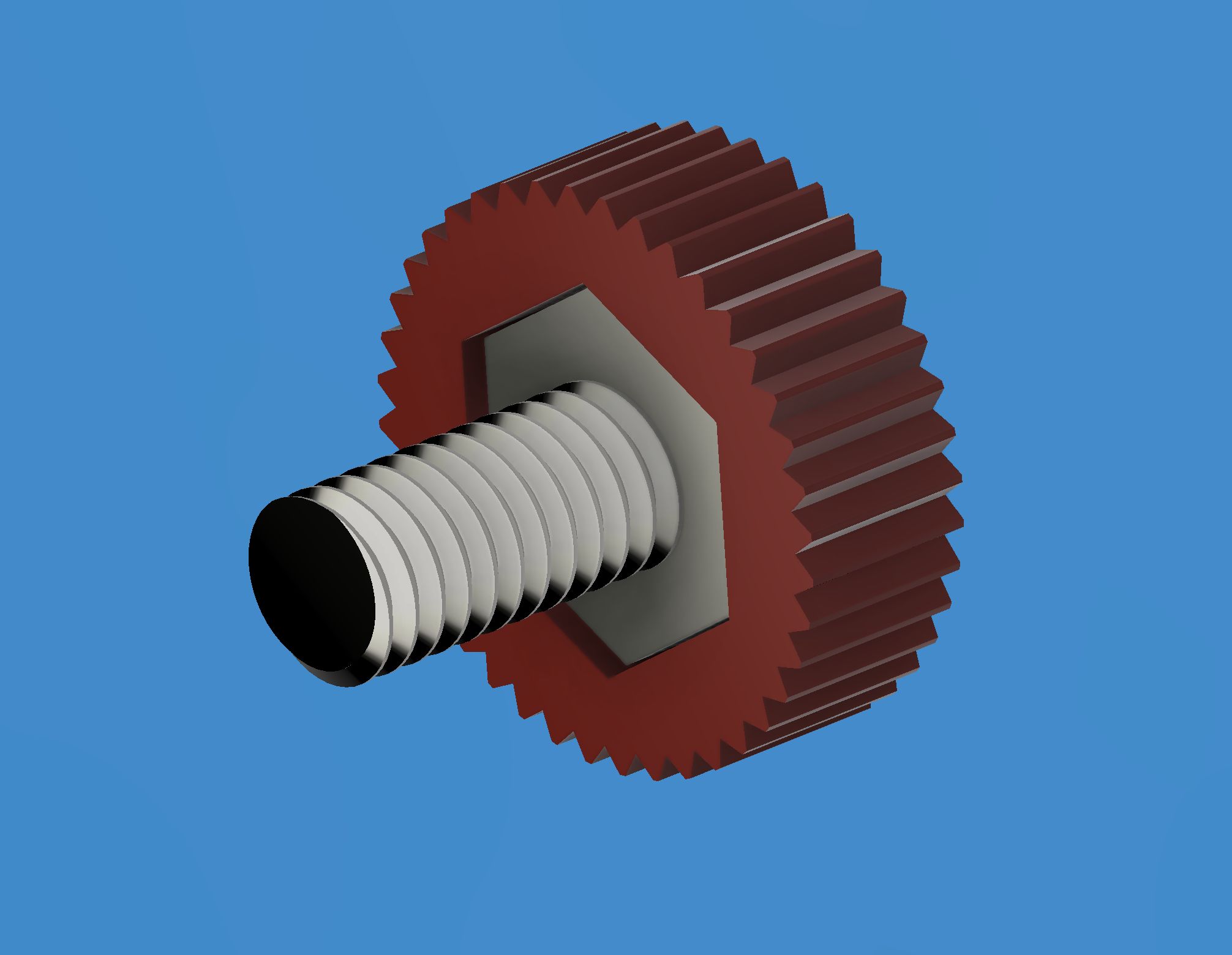 Thumb Screw Head by Wiseone | Download free STL model | Printables.com