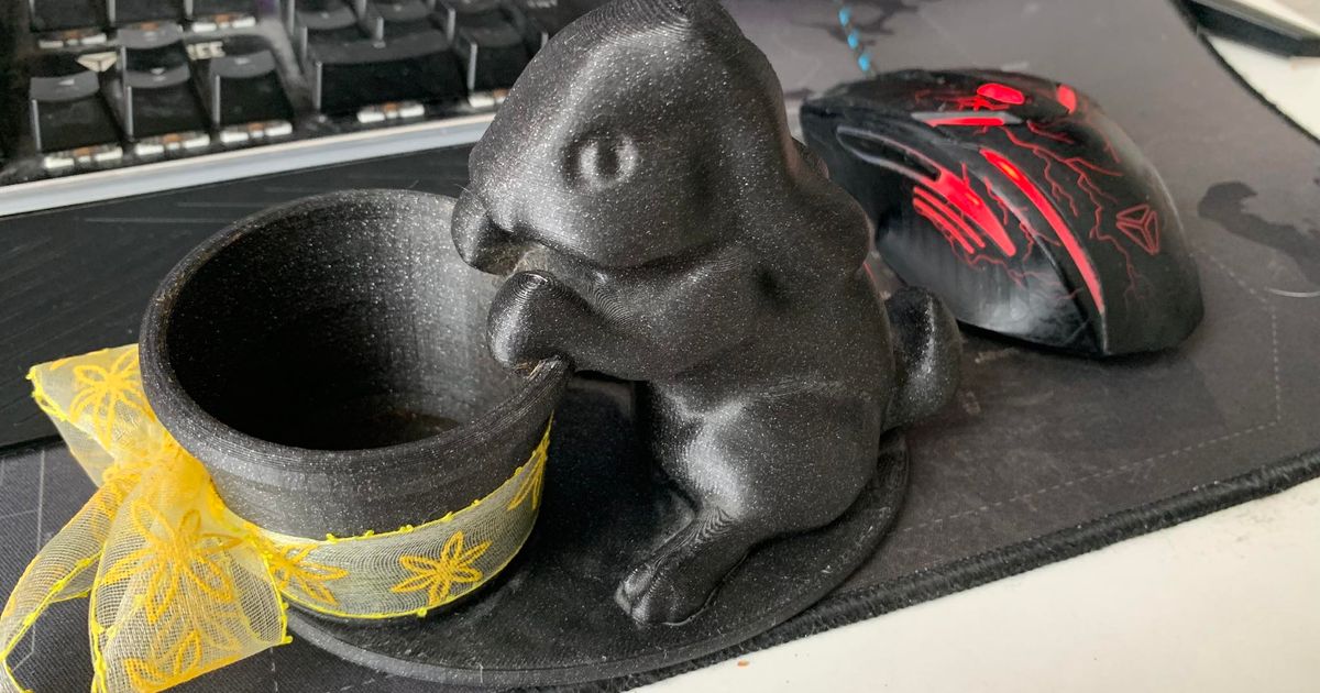 Rabbit pot by Skatz | Download free STL model | Printables.com
