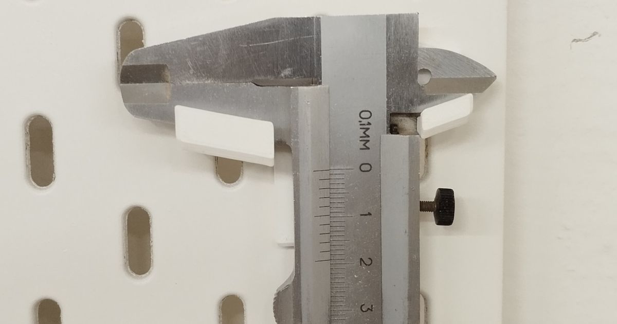 Skadis caliper holder by György Balássy | Download free STL model ...