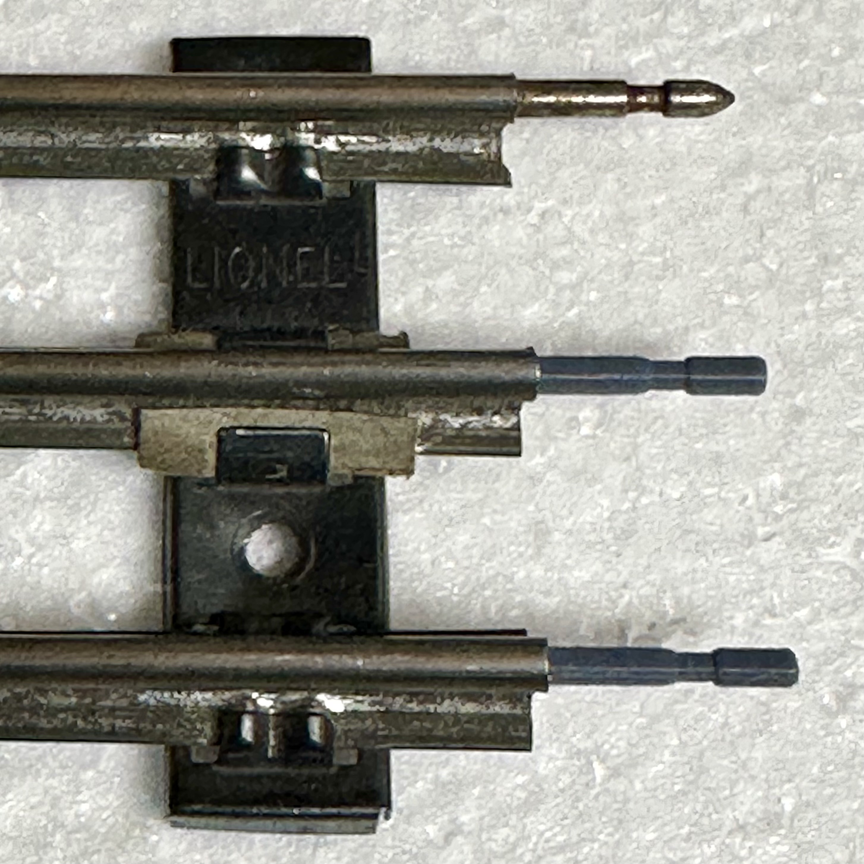 Lionel O and O27 Track Connector Pins by George Bobeck | Download free ...