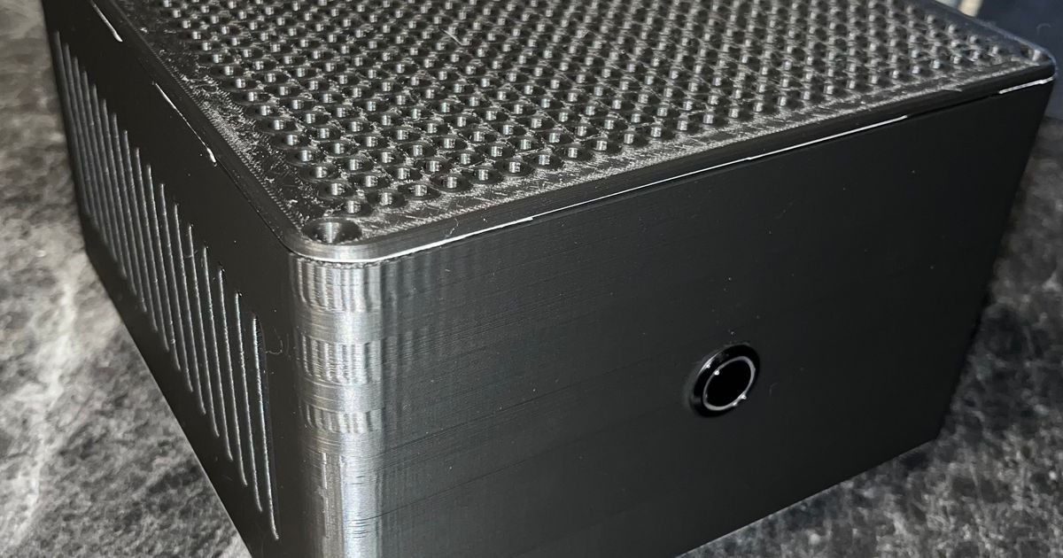 MINI ITX PC CASE PICO PSU SUPPORT +30mm HEIGHT by J.R. Meyer | Download ...