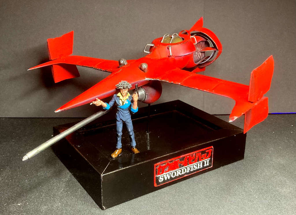 Cowboy Bebop Swordfish II model plaque by Antony Brotherton | Download ...