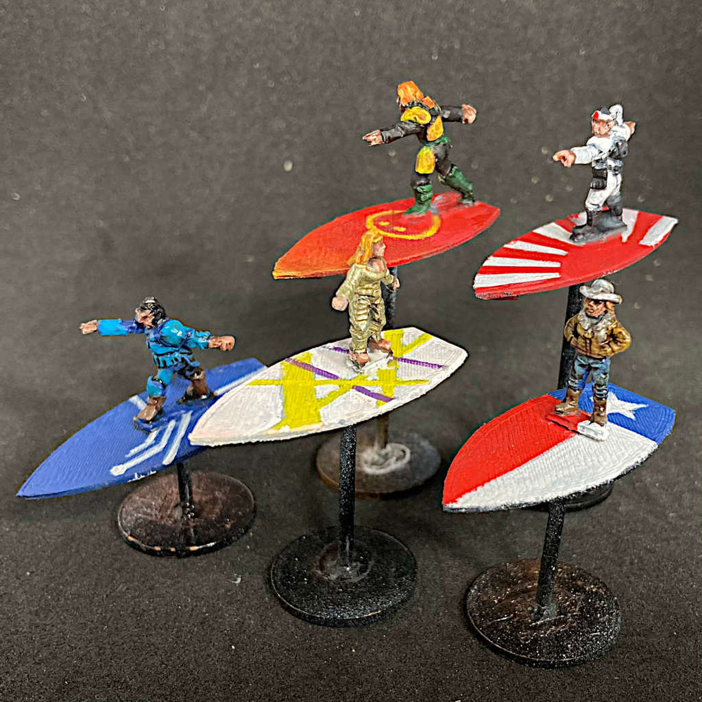 Judge Dredd Sky Surf Board (jetboard) 15mm by Antony Brotherton ...