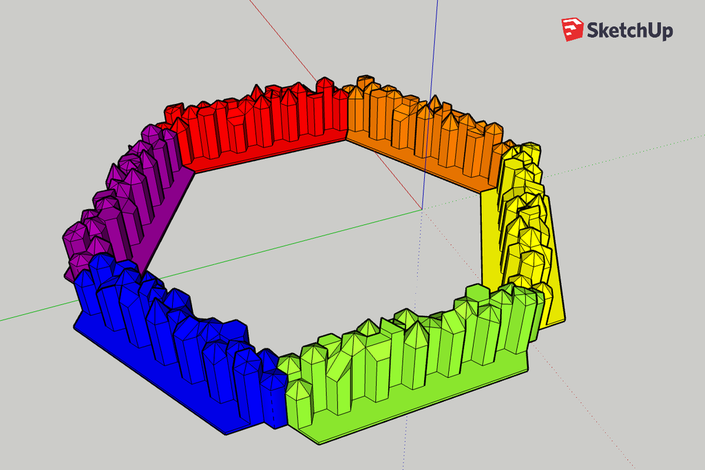 Prismatic Wall Spell Effect by Antony Brotherton | Download free STL ...