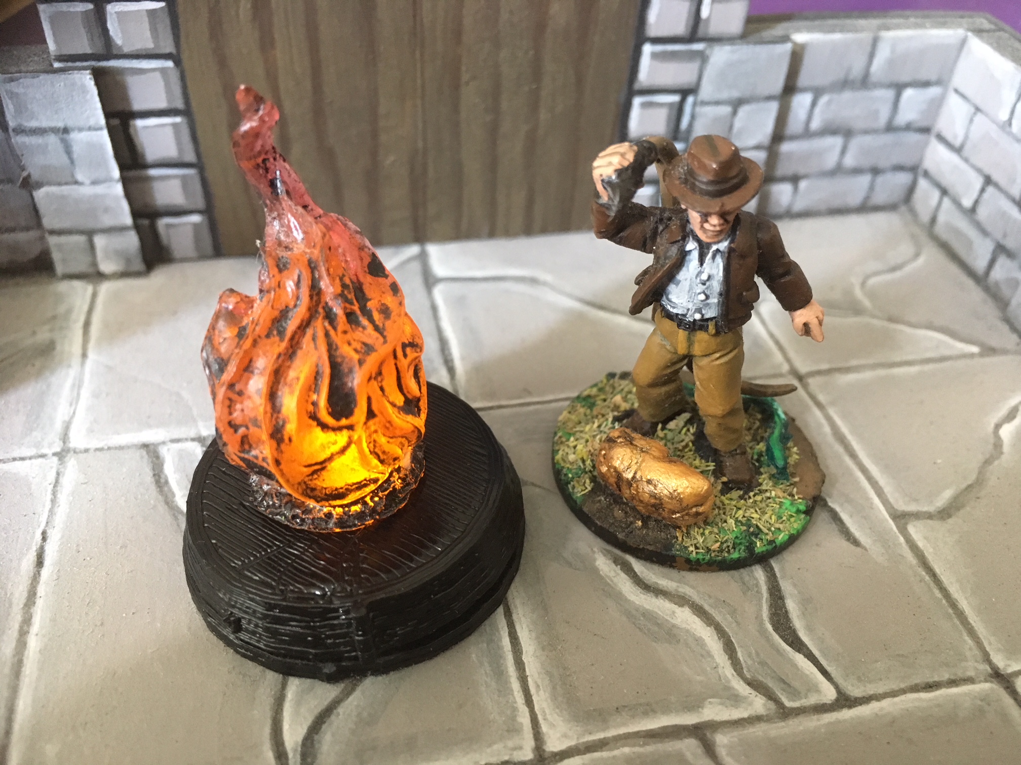 30mm Flashing LED Miniature Base by Antony Brotherton | Download free ...