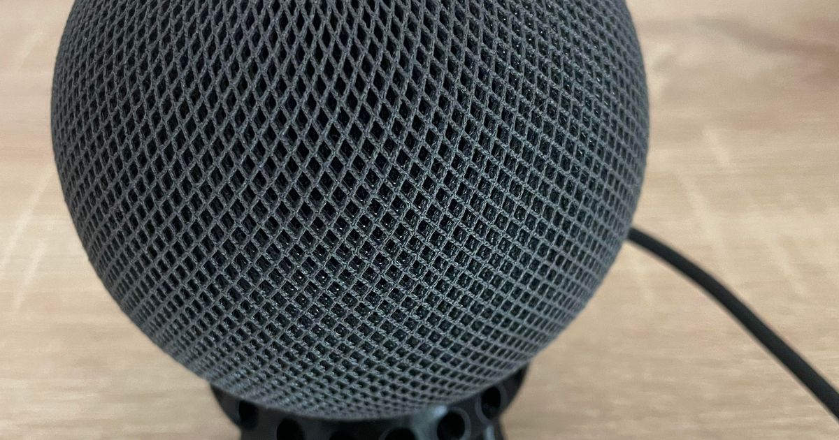 Homepod mini stand by Jindra7 | Download free STL model | Printables.com