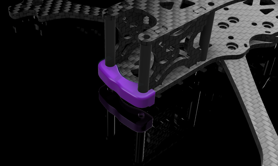 Front bumper - TBS Source One frame by Albi27 | Download free STL model ...