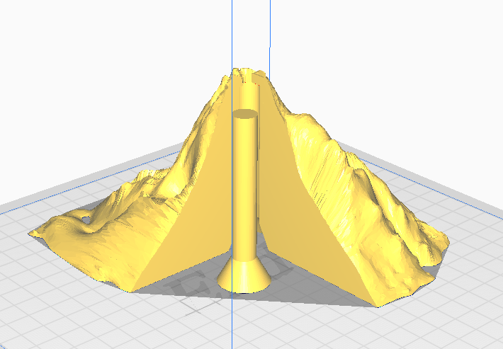 Volcano - Lava - Magma by Doğukan Çağlar | Download free STL model ...