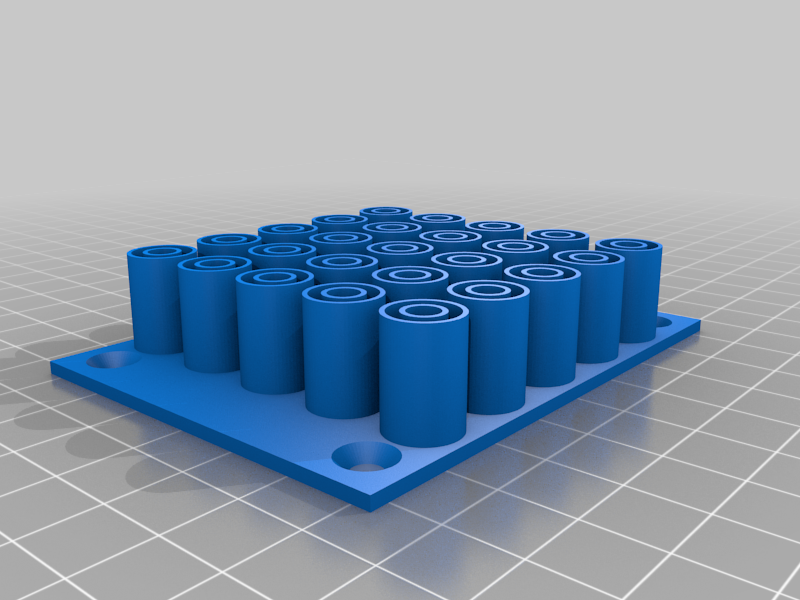 Lab Cable Organizer 4mm Banana Jack Holder by adisdedic96 | Download ...