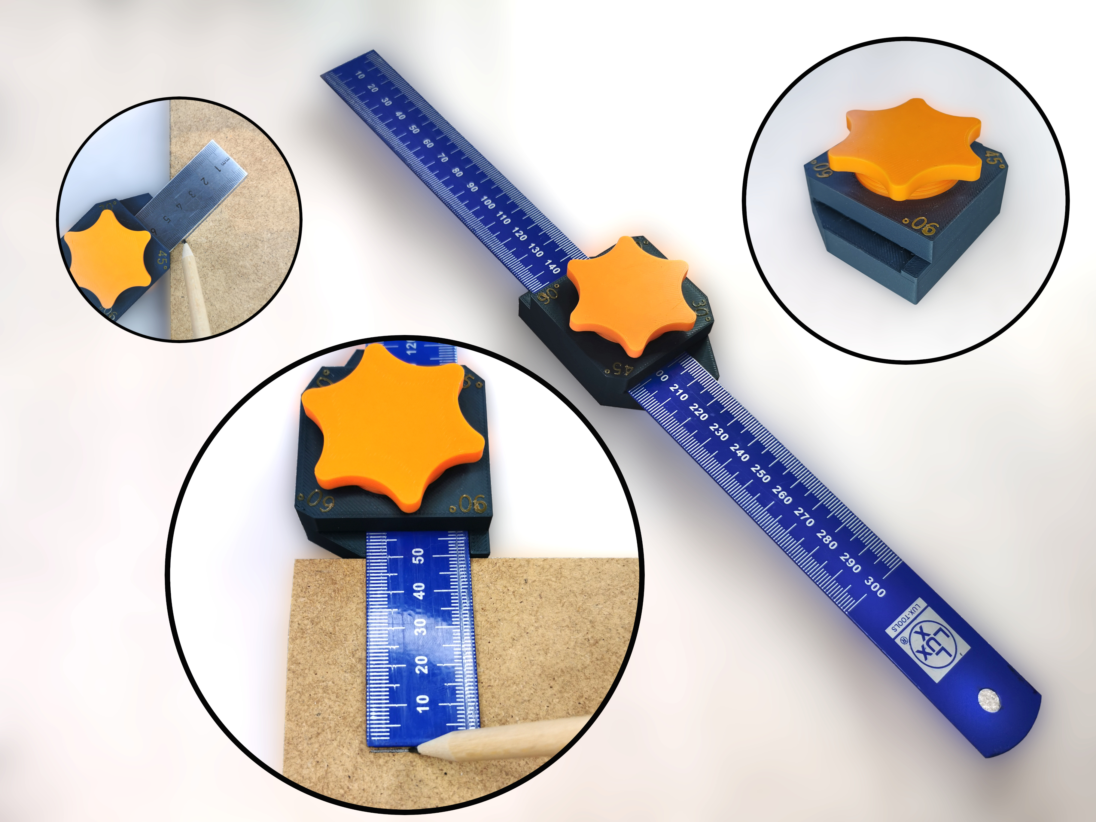 Marking Gauge for Steel Rulers by arevi | Download free STL model ...