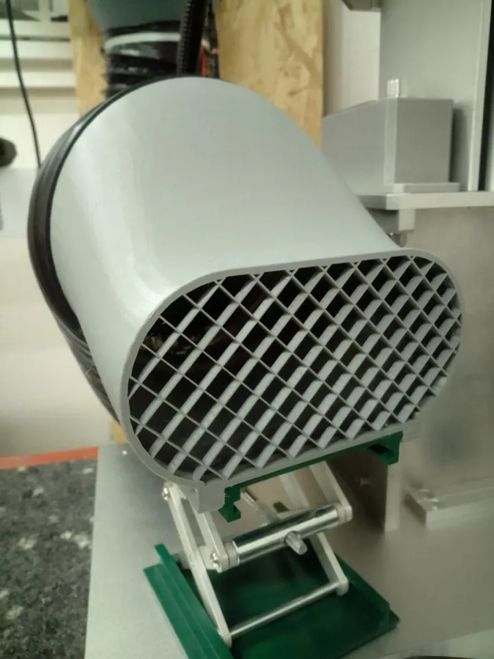Intake ducting for fiber laser lable by DeeDee | Download free STL ...