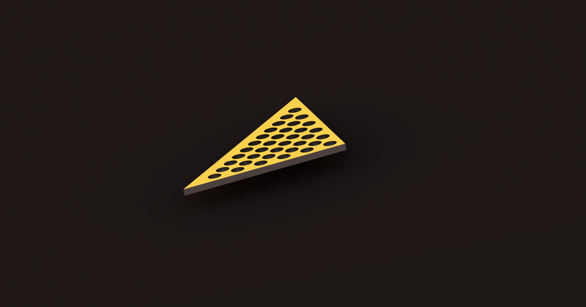 Airless Triangle by BesaType | Download free STL model | Printables.com