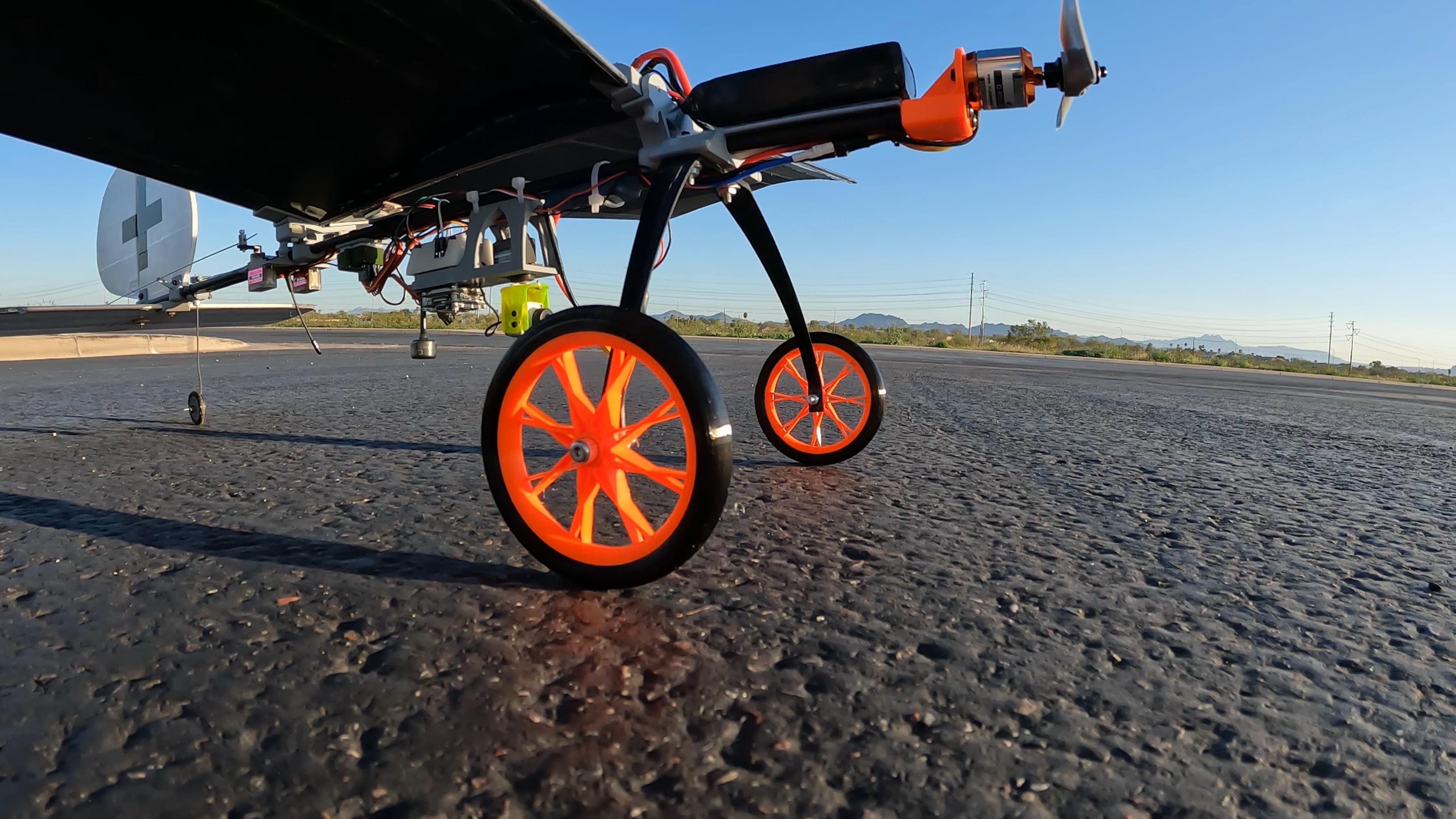 91mm Spoked Wheel and Tire for RC Planes - with Design Video by Qrome ...