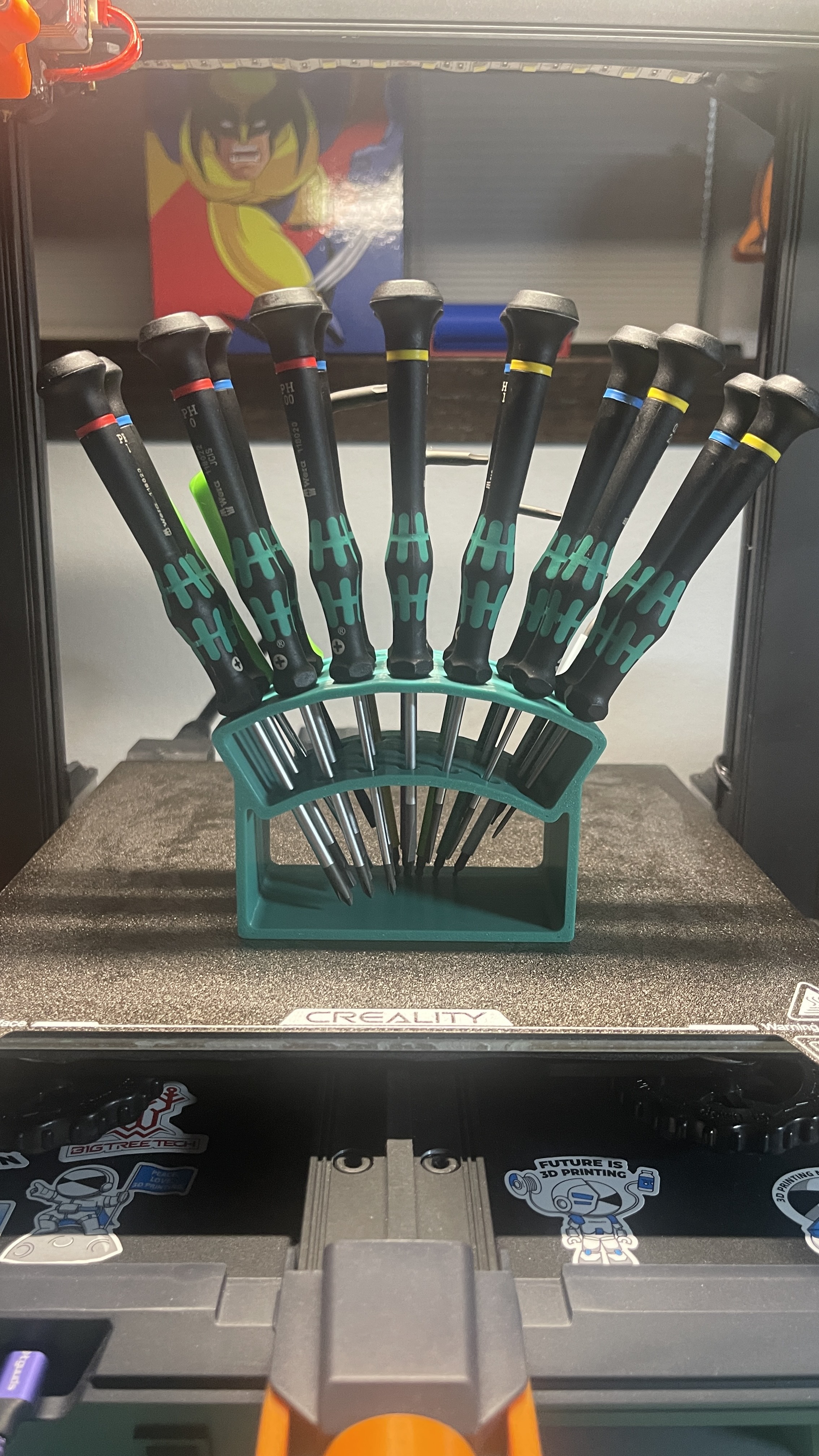 Wera Micro screwdriver organizer by 3DeezNutz | Download free STL model ...