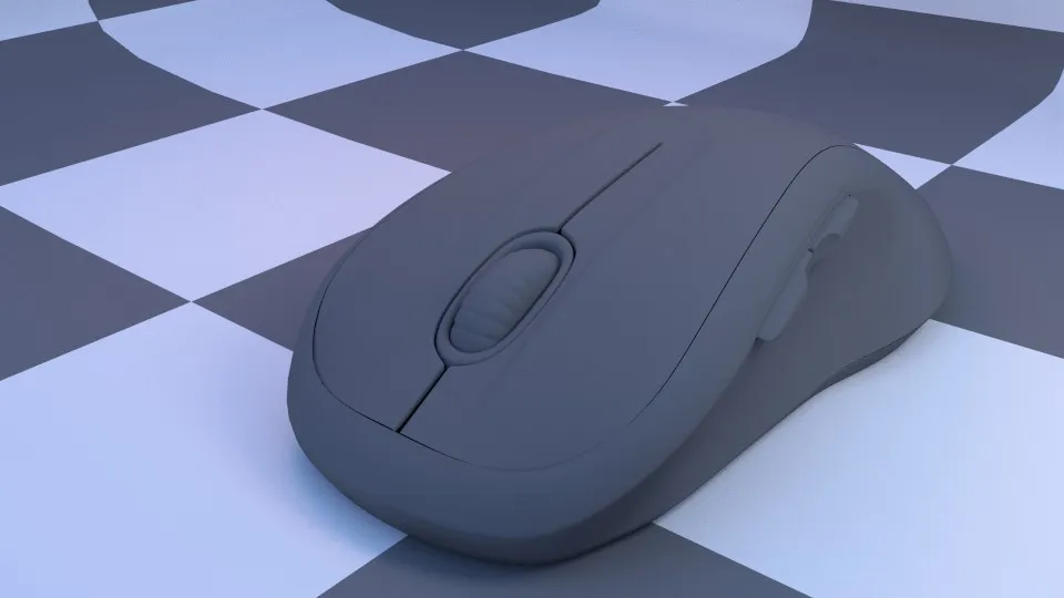Computer Mouse Model by Books | Download free STL model | Printables.com