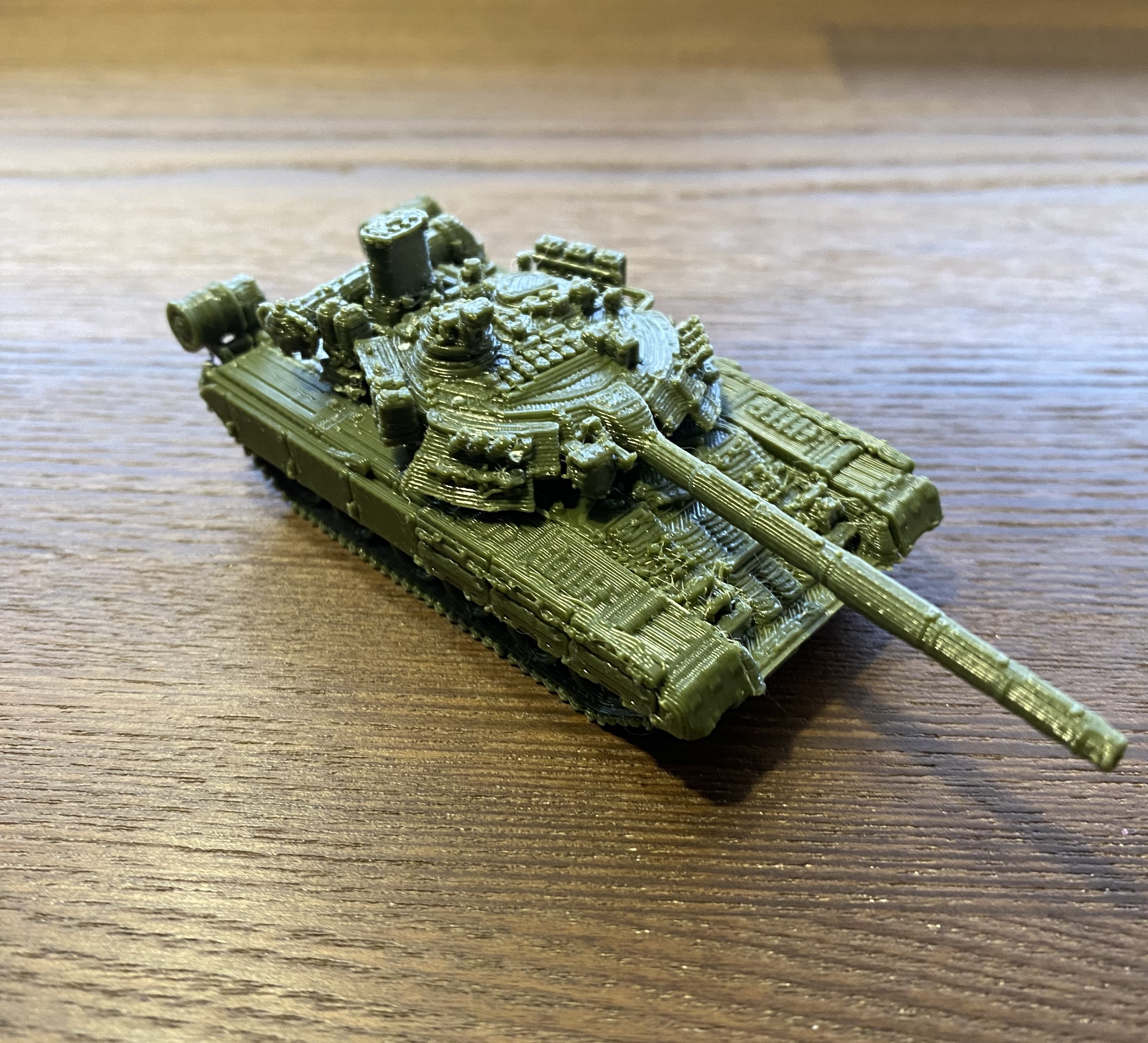 T80U 1/100 tank model by Unitaz_38 | Download free STL model ...