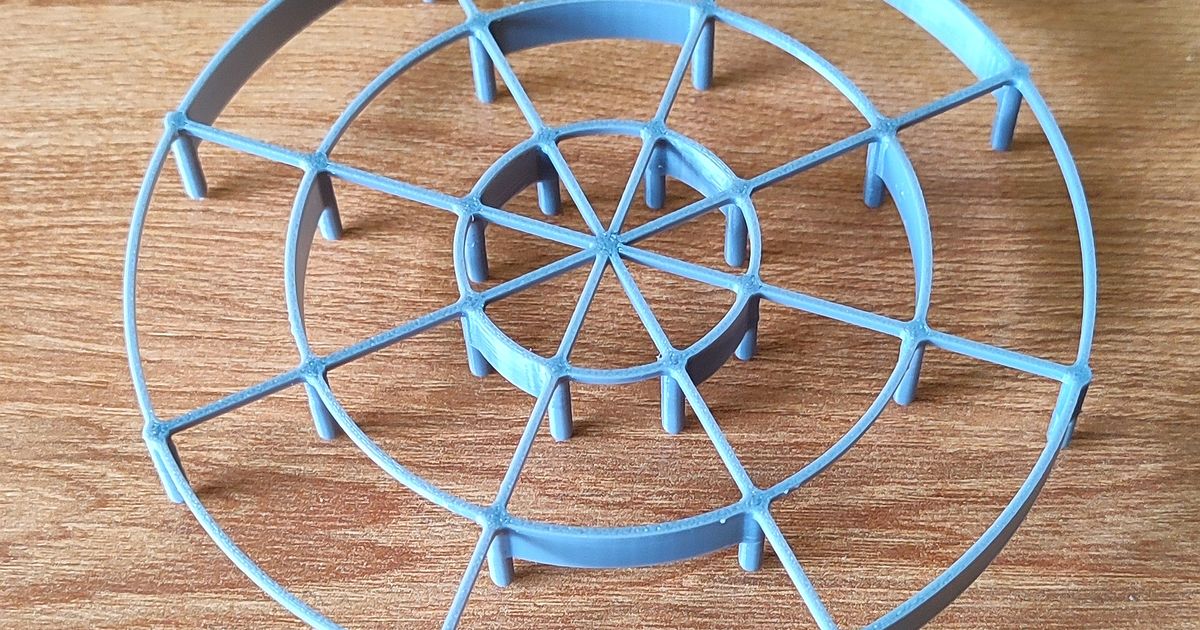 Plant Pot Riser (Light & Scaleable) by Chris Enders | Download free STL ...