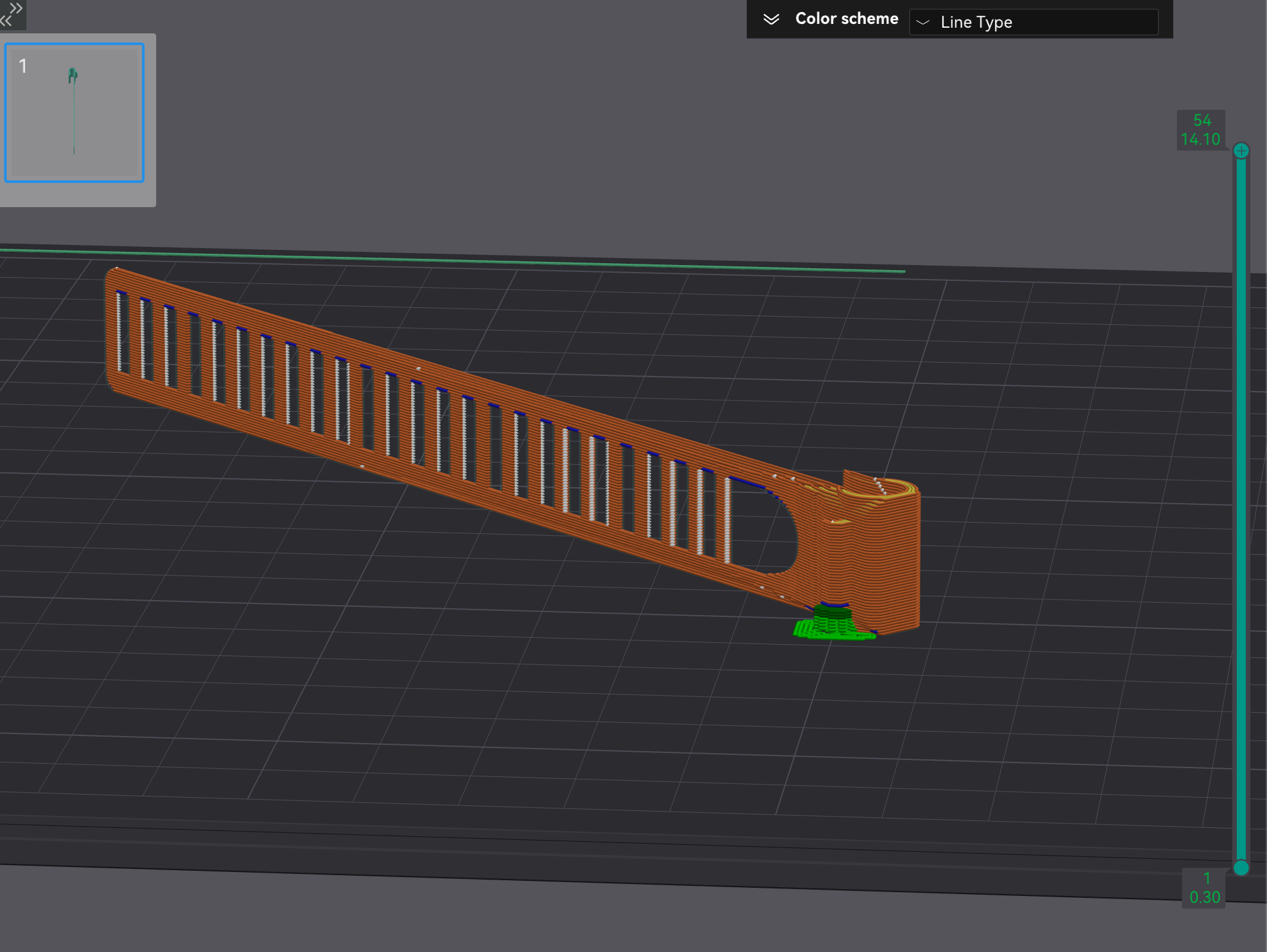 Clip-on cable tie (PLA) by fatmax | Download free STL model ...