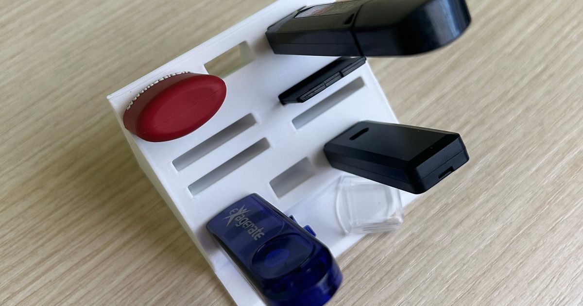 Organizzatore chivette USB e schede SD by nicolò.lovato | Download free ...