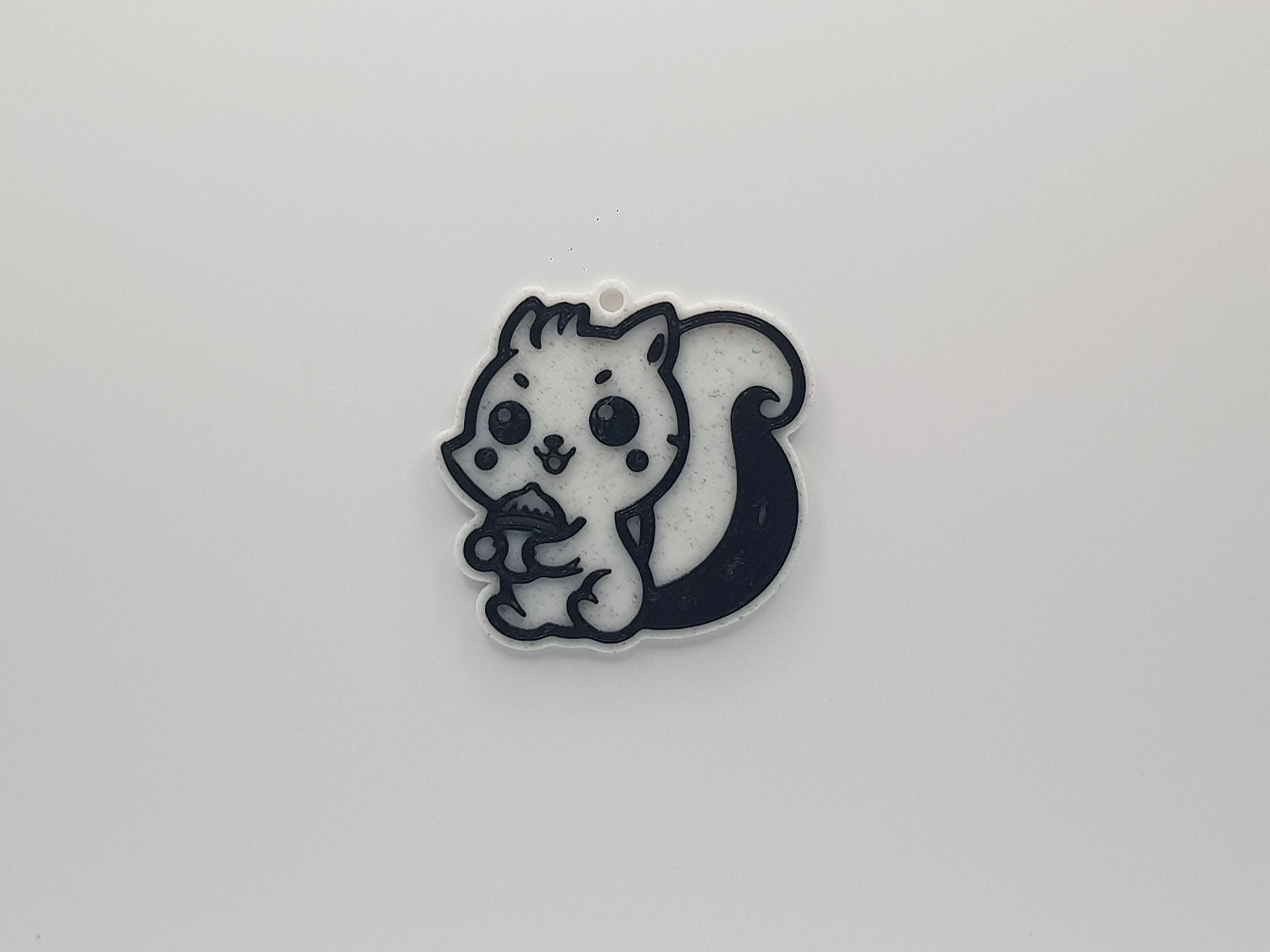 Cute Squirrel Keychain by FC2M3D | Download free STL model | Printables.com