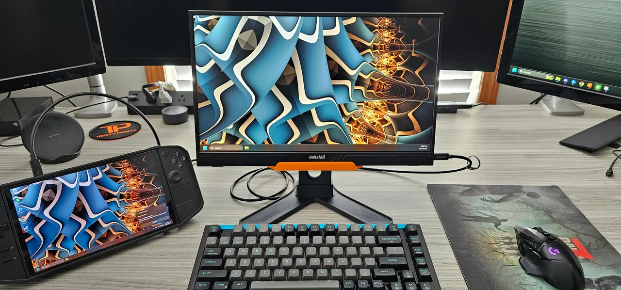 Portable Monitor Stand by Sean | Download free STL model | Printables.com