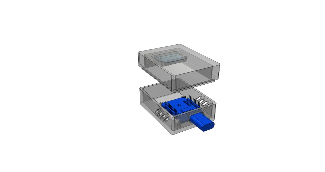 Case for HLK-LD2410C mmWave and D1 Mini by patrickf | Download free STL ...