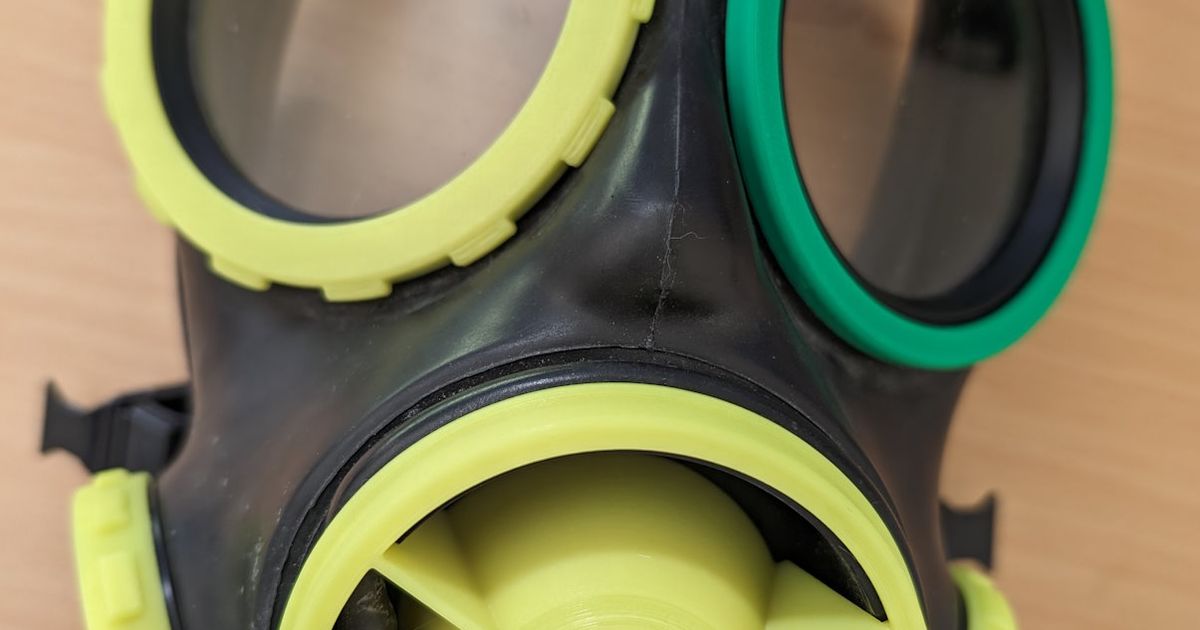 Avon S10 respirator decorative lens rims by Gareth79 | Download free ...