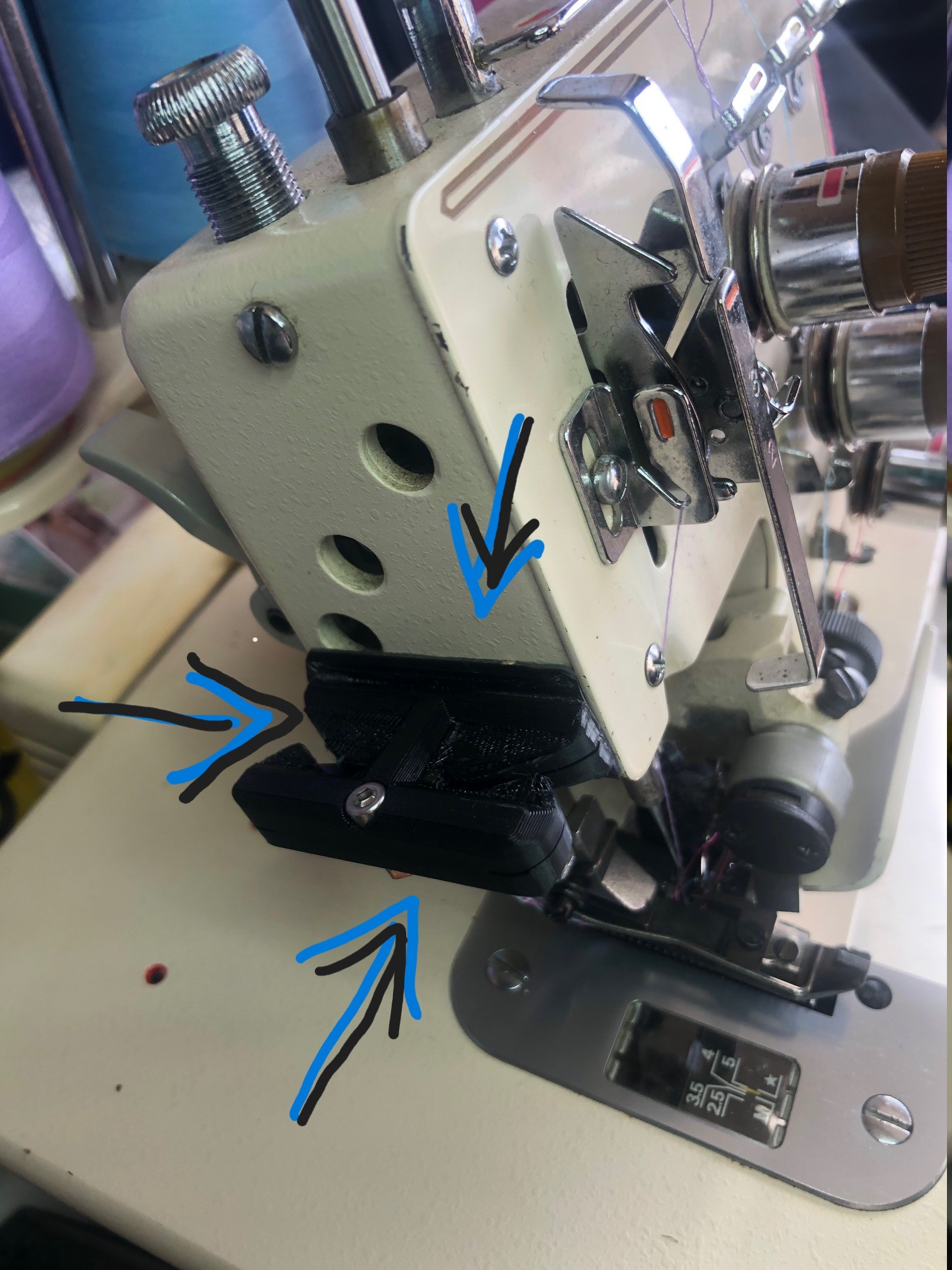 Thread cutter for Sewing Machines by Lammesky | Download free STL model ...