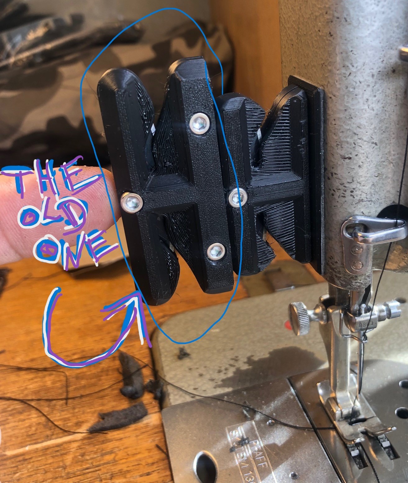 Thread cutter for Sewing Machines by Lammesky | Download free STL model ...