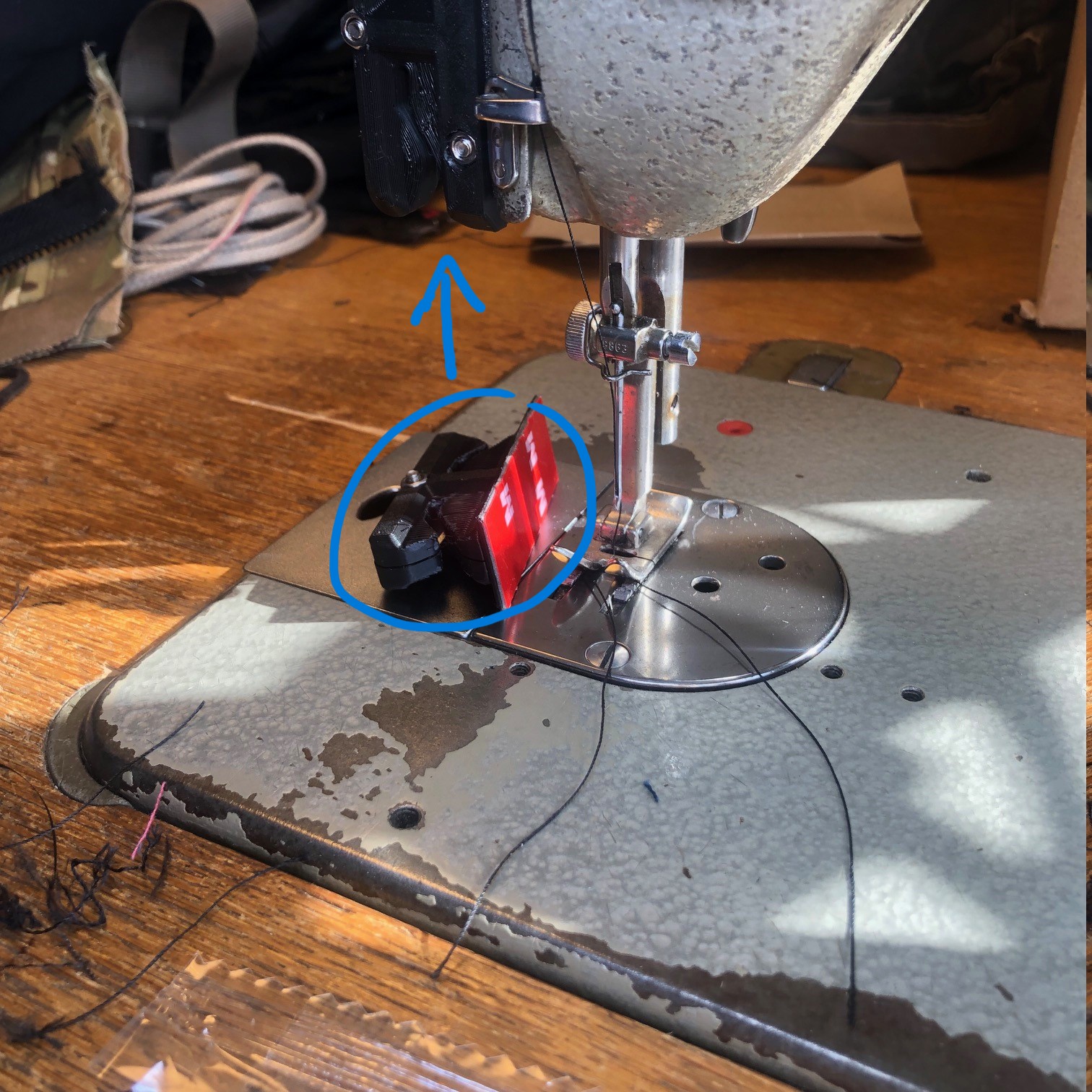 Thread cutter for Sewing Machines by Lammesky | Download free STL model ...