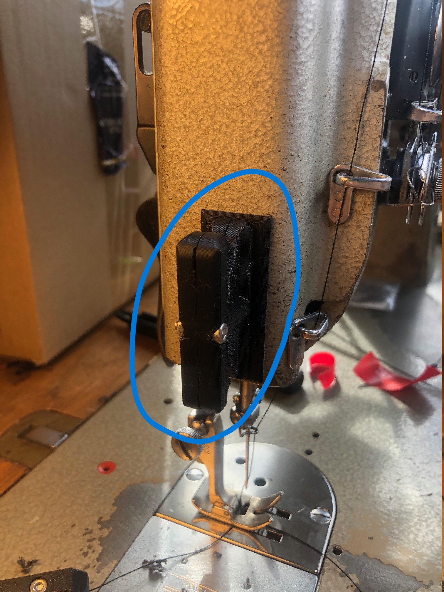 Thread cutter for Sewing Machines by Lammesky | Download free STL model ...